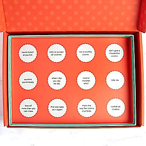 CY Chocolates Birthday Deluxe Chocolatey Covered Oreos 12 Piece Gift Box