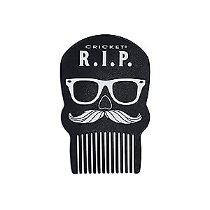 Cricket Beard Care Daily Grooming Kit for Men Beard Comb and Brush Set for Facial Hair Grooming