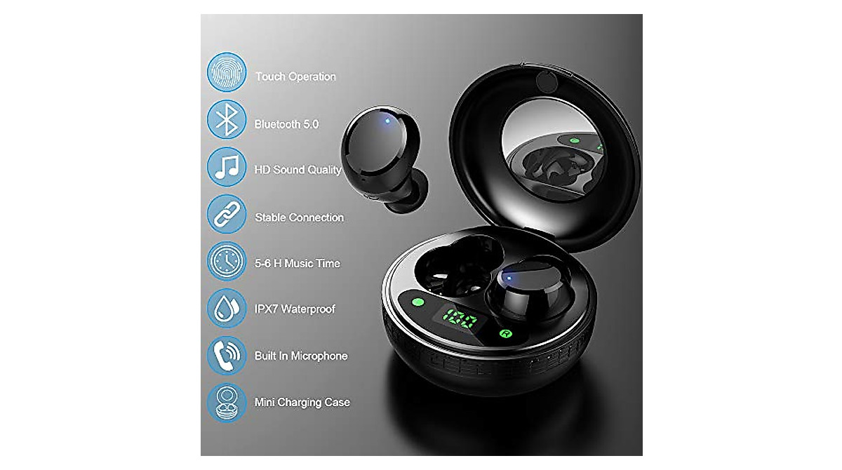 MuGo Wireless Earbuds - Immersive Sound & 25H Playtime