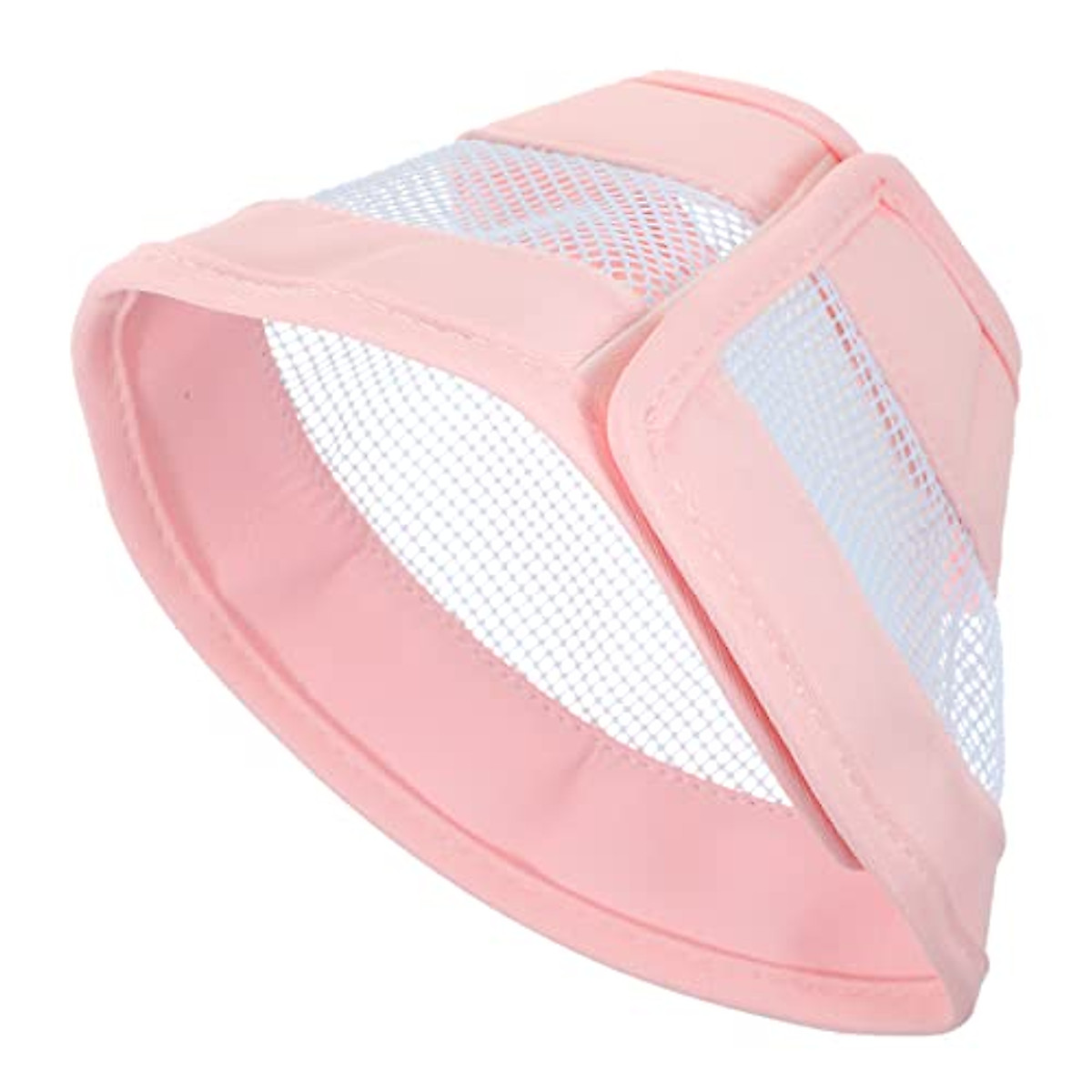 Yardwe 2pcs Compound Cone Collar Bonsai Tree for Aquarium Tank After Surgery Cat Collar Cats Supplies Soft Recovery Collar for Cats Cat Cone Cat Supply Cat Neck Circle PVC Pet Pink Pillow