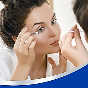 Q-tips Cotton Swabs Organic Swab Ultimate Home and Beauty Tool Made from Organic Cotton, Paper 400 Count(Pack of 4)