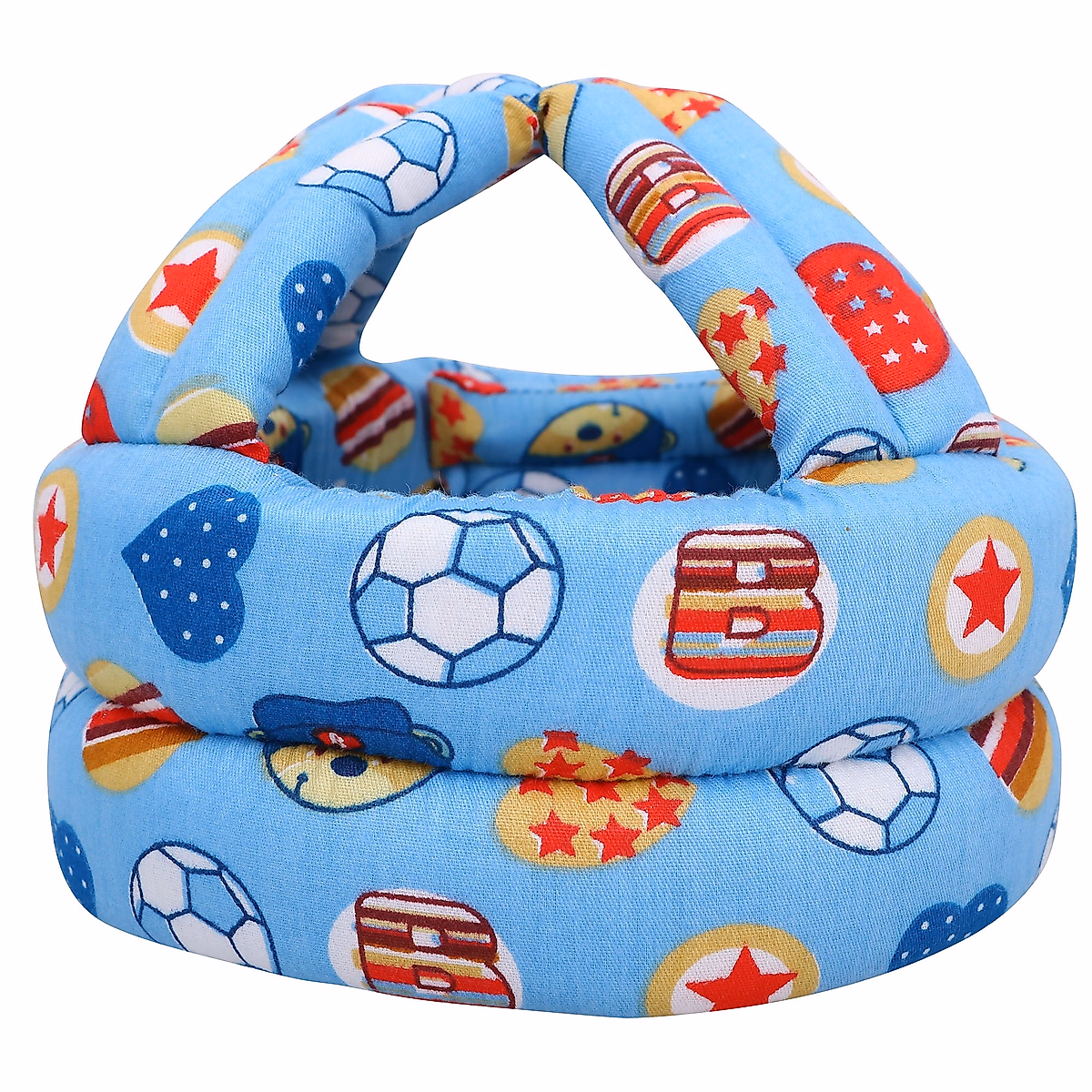 Simplicity Baby Infant Toddler No Bumps Safety Helmet Head Cushion, Star