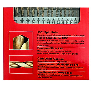 Skil 21-Pack Gold Oxide Twist Drill Bit Set #98021