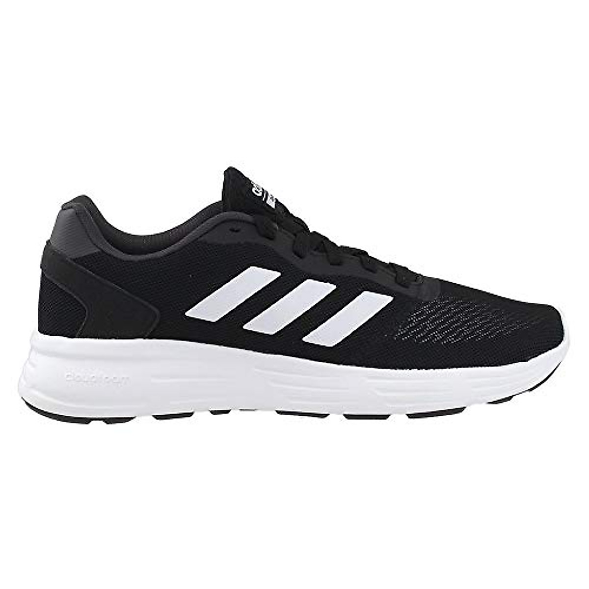 adidas Men's CF Revolver Running Shoe, Black/White/Utility Black, 11.5 Medium US