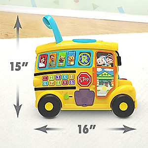 CoComelon Ultimate Adventure Learning Bus, Preschool Learning and Education, Officially Licensed Kids Toys for Ages 2 Up, Gifts and Presents by Just Play