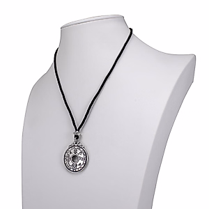 Healers Talisman Pendant Black Pullet Necklace Amulet