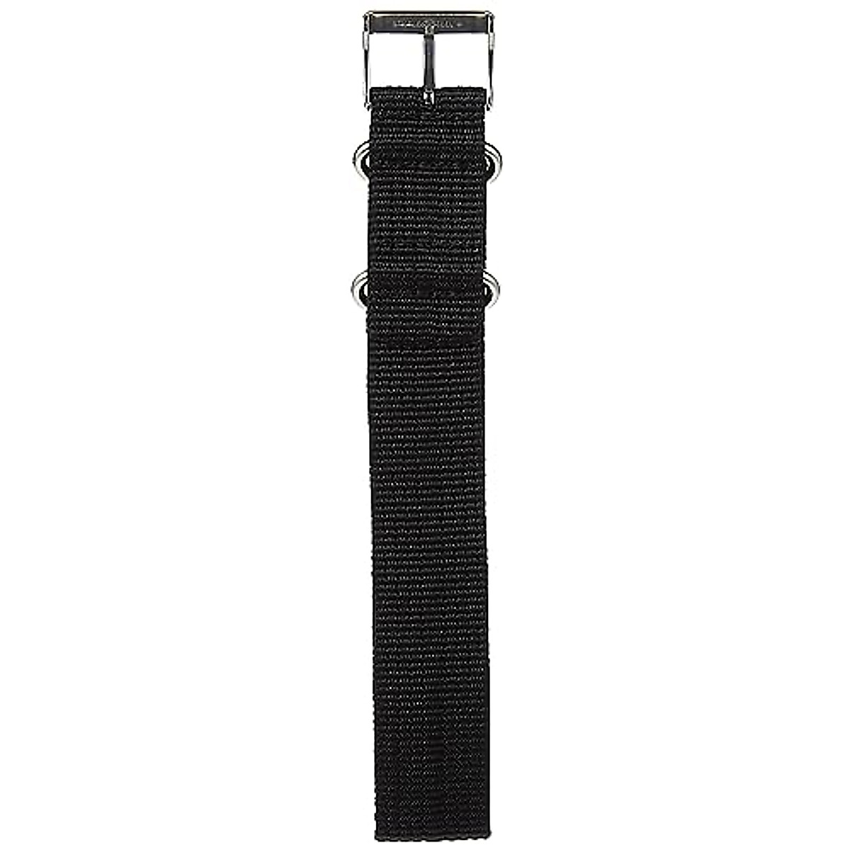 Timex TW7C05600 Weekender 20mm Black Fabric Slip-Thru Strap