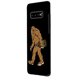 Galaxy S10+ Bigfoot CBD Oil Funny Sasquatch Hemp Cannabis Boys Kids Gift Case