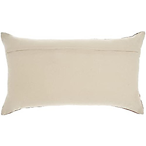 Nicole Curtis Pillow Persian Medallion Rust 14" X 24" Throw Pillow