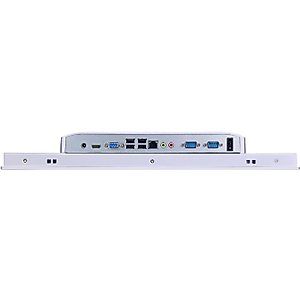 18.5 Inch TFT LED IP65 Industrial Panel PC, All in One PC Desktop Computer, High Temperature 5-Wire Resistive Touch Screen, Intel 4th Core I5, VGA HDMI LAN RS232 COM, 8GB Ram 256GB SSD 1TB HDD