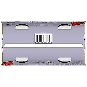 Siggi's, Lower Sugar Strawberry Yogurt 4 Count, 5.3 Ounce