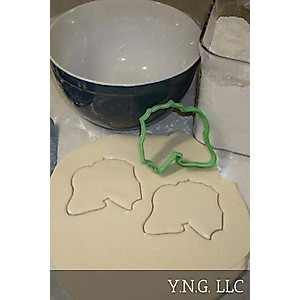 FISH WITH FISHING GEAR TACKLE BOX POLE HOOK LURE SET OF 9 COOKIE CUTTERS MADE IN USA PR1306