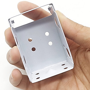 TIHOOD 6PCS 2Inch Blind Brackets Low Profile Box Mounting Bracket for Window Blinds