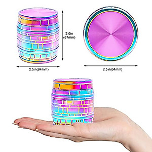 Grinder 2.5 Inch Herb Grinder Rainbow