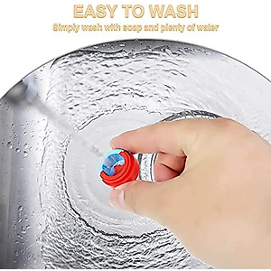 KUVIS 2ml Silicone Containers Concentrate Airtight Oil Non-stick Food Grade Jars (30)