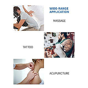 PayLessHere Massage Chair Portable Tattoo Chair Folding Height Adjustable 2 Inch Thick Sponge Light Weight Therapy Chairs Carring Bag Face Cradle Travel Spa Chairs,Burgundy