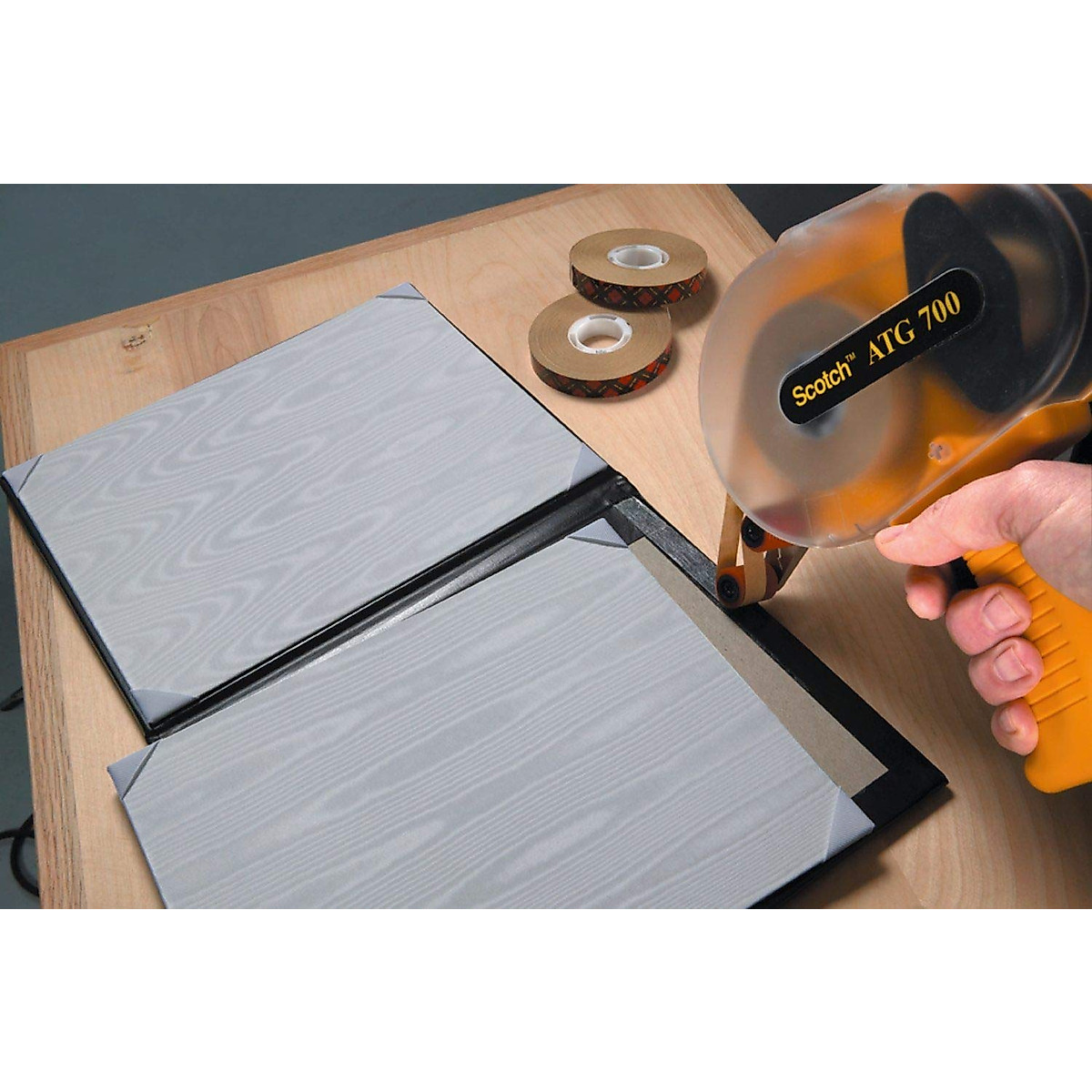 Framer Supply ATG Bundle - 3M Scotch 700 ATG Applicator + 3M Scotch 924 ATG Premium Adhesive Transfer Tape, 1/2" x 36 yd Roll