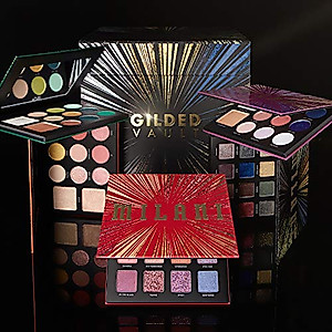 Milani Gilded Rouge Eyeshadow Palette - Eye Shadow Palettes For Intense Color Pop, 16 Hyper-Pigmented Eye Shadows