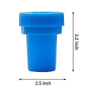 24 Pcs Pixel Miner Themed Stampers for Kids, Mine Pixel Craft Birthday Party Favors Supplies, Classroom Rewards Prizes Goody Bag Treat Bag Stuffers