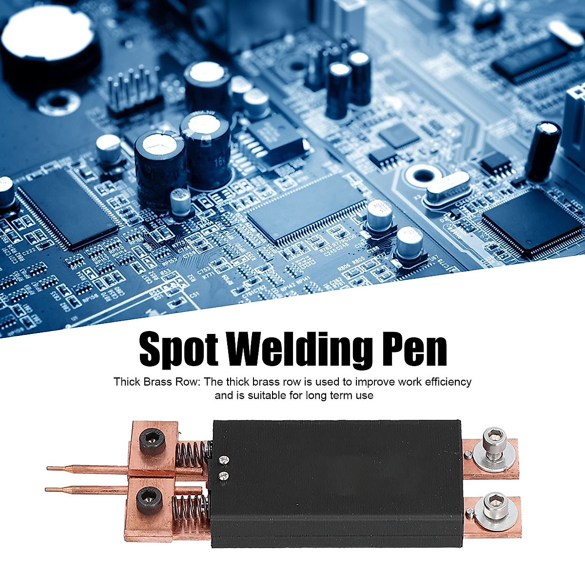 Spot Welding Pen Integrated Spot Welder Machine Battery Accessories with Double Springs on Handle for Industrial Machine