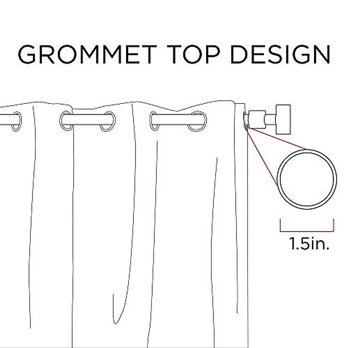 Madison Park Cecily Semi Sheer SINGLE Panel Window Curtain Burnout Botanical Print, Easy To Hang, Fits up to 1.25" Diameter Rod, 50x84", Leaves Aqua