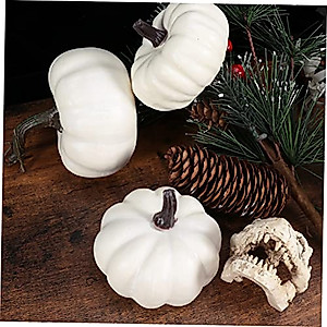 Garneck 6pcs Home Decor Pumpkin Household Props