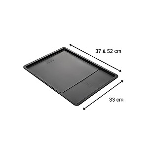 Zenker Expandable Cookie Pan, Nonstick, 14-1/2-Inch to 20-1/2-Inch