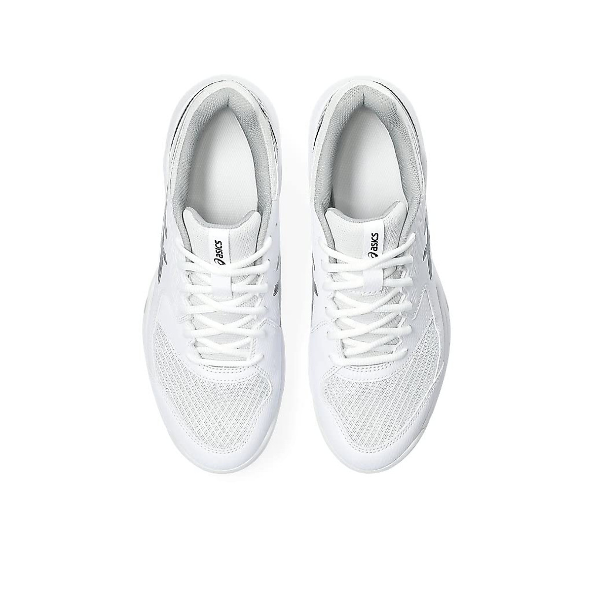 ASICS Men's GEL-DEDICATE 8 Tennis Shoes, 8, WHITE/BLACK