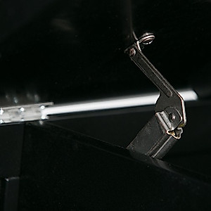 SIMPLIHOME Amherst SOLID WOOD 48 Inch Wide Entryway Storage Bench with Safety Hinge, Multifunctional Transitional in Black