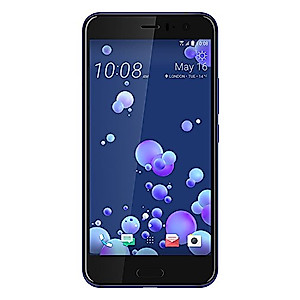 HTC U11 64GB Single SIM Factory Unlocked Android OS Smartphone (Sapphire Blue) - International Version