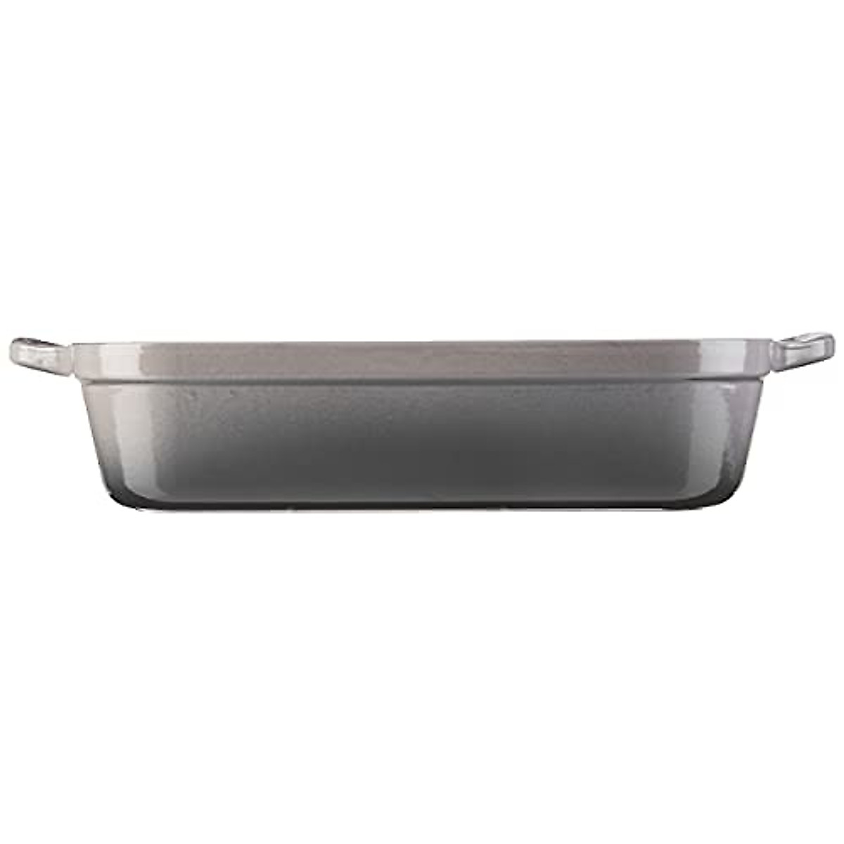 Le Creuset Enameled Cast Iron Signature Rectangular Roaster, 5.25 qt. (11.7" x 16.8") , Oyster