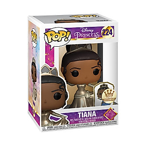POP! Ultimate Princess Collection - Tiana POP & Pin Vinyl Figure - Shop Exclusive