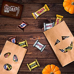 SNICKERS, M&M'S, TWIX, MILKY WAY & 3 MUSKETEERS Assorted Milk Chocolate Bulk Candy Variety Pack, 77.63 oz Bag