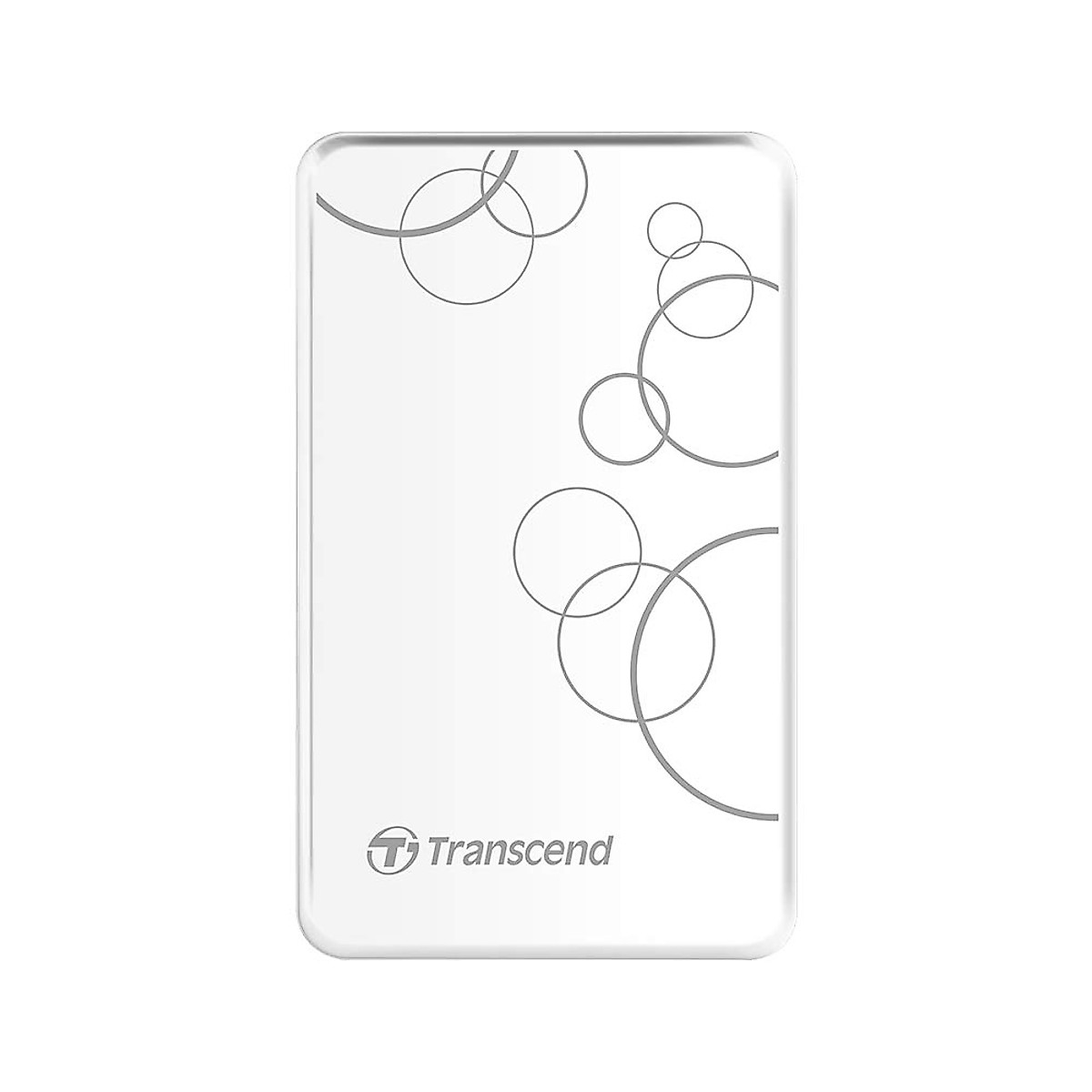 Transcend 1TB StoreJet A3 USB 3.0 Hard Drive (TS1TSJ25A3W) White