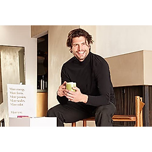 KROMA. Ceremonial Grade Matcha Latte, Green Tea Collagen Powder, Gluten Free Detox Tea, Coffee Substitute, Energy with Maca, Natural Caffeine, L-theanine, Mushrooms, Turmeric