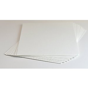Crane's Lettra 100% Cotton Paper 300gsm/110lb, 200 Qty, 5.5x8.5 (A9), Pearl White