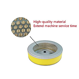 Kvjicdo Air Filter GX630R GX690 Fit For Hnoda GX630 GX660 Engine Generator Lawn Mower Oil Filter Fuel Filter Spark Plug kit Parts New Rep 17210-Z6L-010
