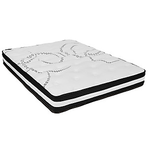 EMMA + OLIVER Astor 10 Inch Hybrid Pocket Spring Mattress, Full Mattress in a Box