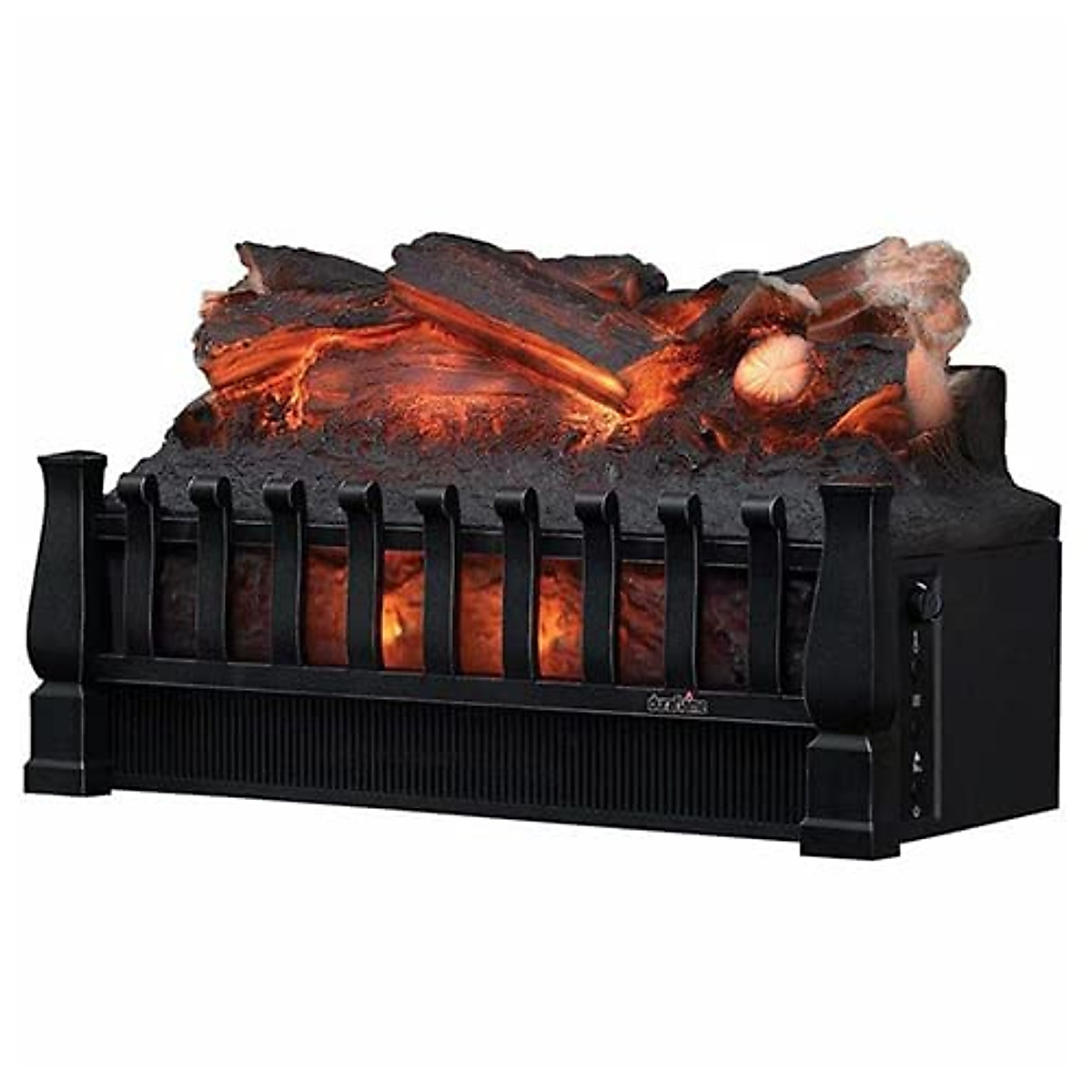Duraflame 20" Electric Fireplace Log Set Insert and Fire Crackler Combo with Infrared Quartz Set Heater and Realistic Ember Bed and Logs - DFI021ARU-CSFC