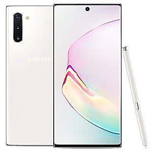 Samsung Galaxy Note 10 Factory Unlocked Cell Phone with 256GB (U.S. Warranty), Aura White/ Note10