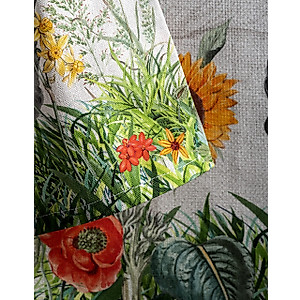 Maison d' Hermine Napkin 100% Cotton 20Inch x 20Inch Set of 4 Decorative Washable Cloth Napkins Table Napkin, Dining, Kitchen, Parties & Camping, Basse Cour - Spring/Summer