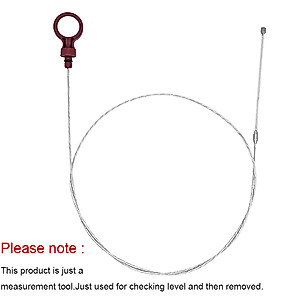 Automatic Transmission Dipstick for Chrysler Jeep Dodge - Level Tool with Directions Check auto Trans Fluid Oil Level -Dealer #s : 8863B, 9336, 9336A, 42RLE, NAG1, 62TE 2.7 3.5 3.6 3.7 5.7 6.1 6.4