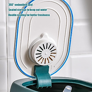 Household Thickened Rice Storage Container, Large Capacity Rice Storage Container, Rice Container, Rice Dispenser 25 pounds, Dry Food Storage containers, Suitable for Whole Grains, pet Food