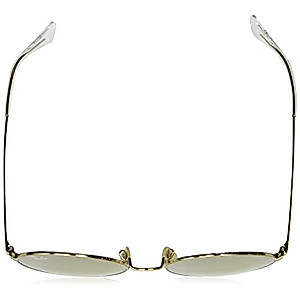 Ray-Ban Rb1970 Oval Evolve Polarized Sunglasses, Gold/Photochromic Dark Grey Mirrored Gold, 54 mm