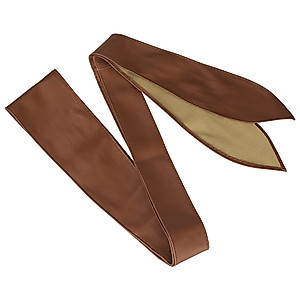 Allegra K Womens Wrap Around Obi Belts Wide Waist Band Belt for Dresses 65-72cm/25.59-28.35" Brown