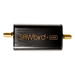 NooElec SAWbird+ GOES - Premium Saw Filter & Cascaded Ultra-Low Noise LNA Module for NOAA (GOES/LRIT/HRIT/HRPT) Applications. 1688MHz Center Frequency