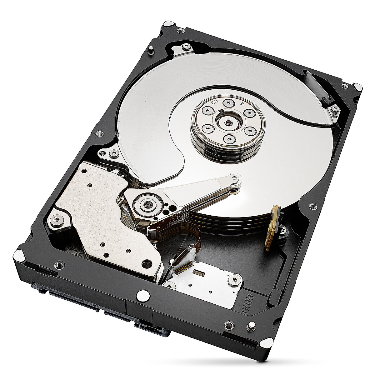 Seagate IronWolf Pro 6 TB NAS RAID Internal Hard Drive - 7,200 RPM SATA 6 Gb/s 3.5-inch (ST6000NE0023)