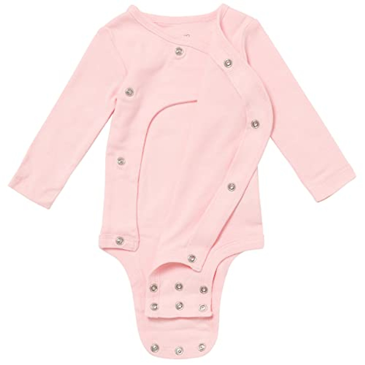 Star Wars Newborn Baby Girls Short Sleeve Baby Bodysuit Gray 0-3 Months