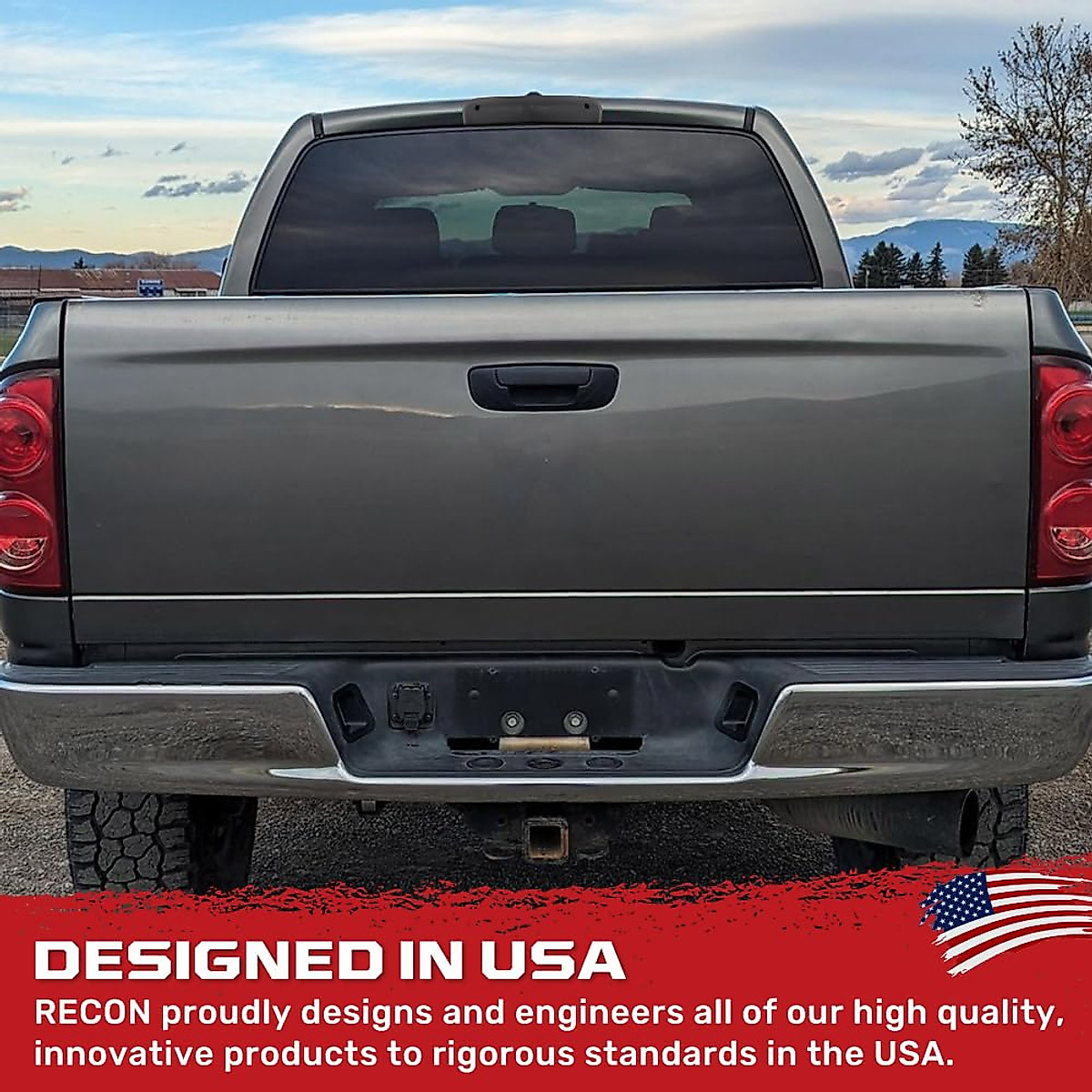 Recon 264118BK LED Third Brake Light Kit 2002-2006 Dodge RAM 1500 & 2003-2006 RAM 2500/3500 - Smoked Lens