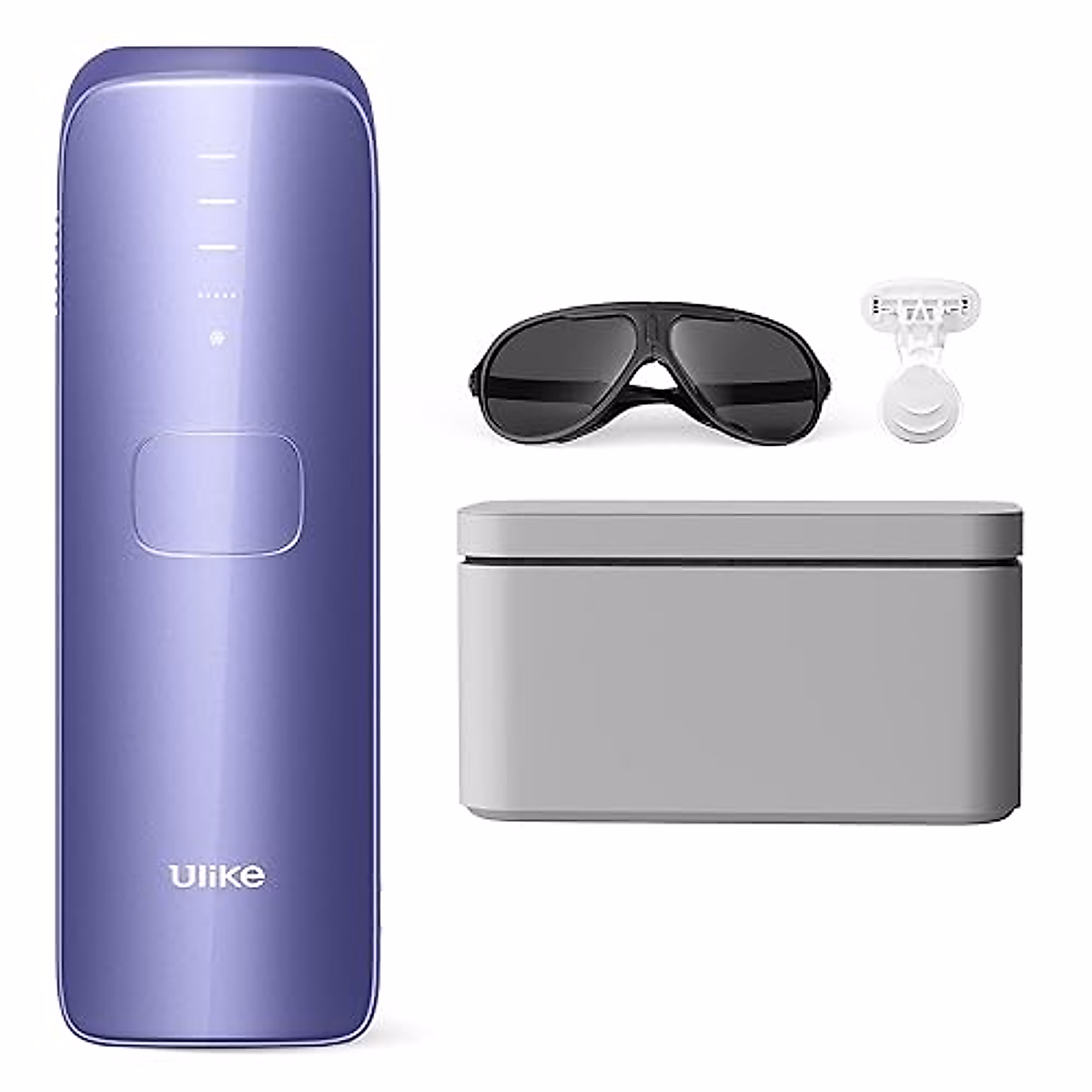 Ulike Laser Hair Removal for Women and Men, Air 3 IPL Hair Removal with Sapphire Ice-Cooling System for Nearly Painless & Long-Lasting Result, Flat-Head Window for Body & Face at-Home Use